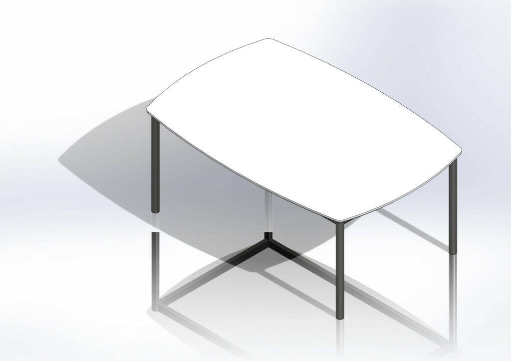 1000 Square Puffer Table - Starex