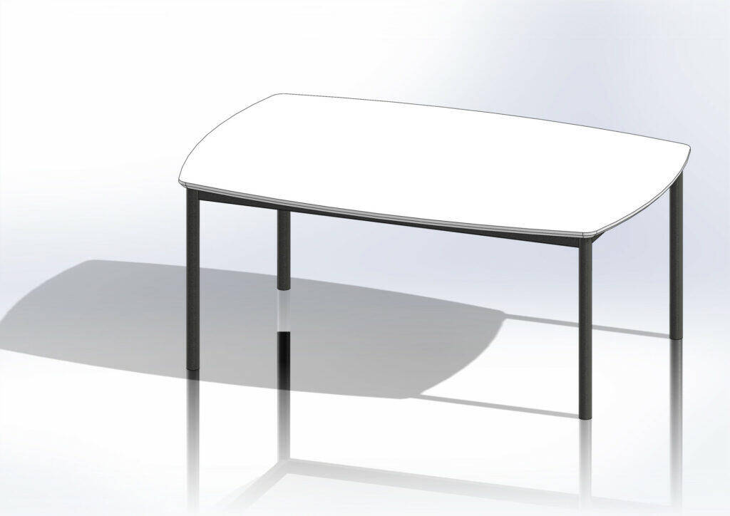 1000 Square Puffer Table - Starex