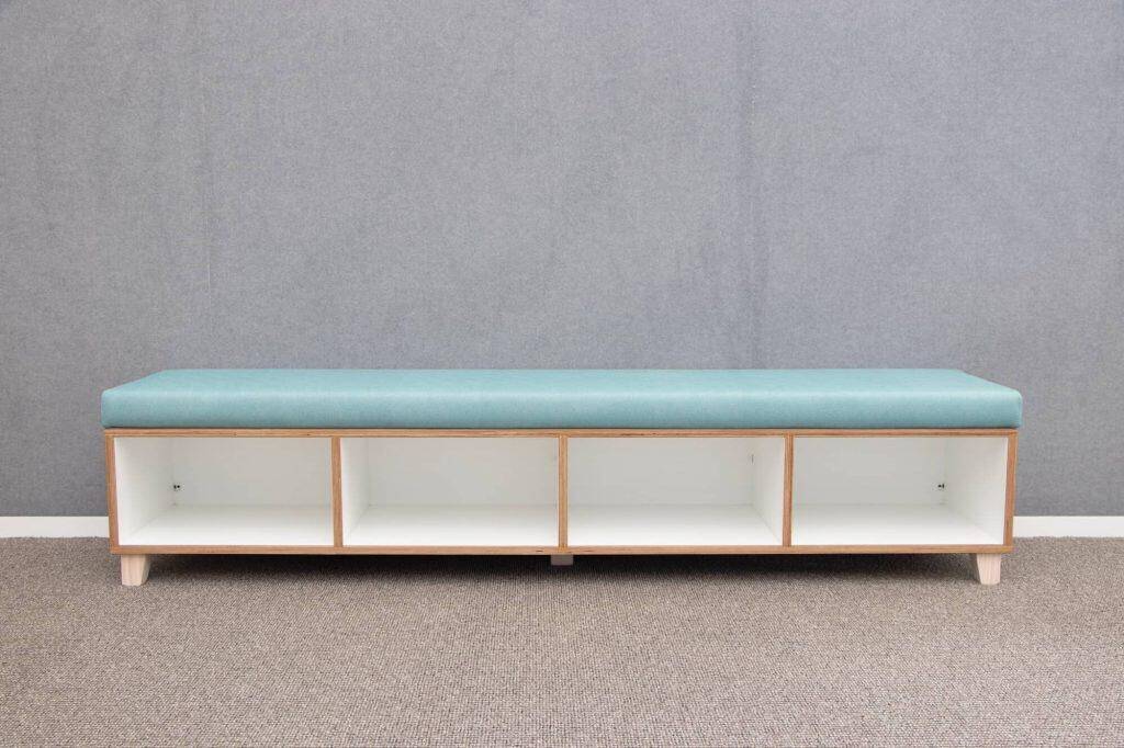 Upholstered Bench Seat with Storage - 1800L - Starex