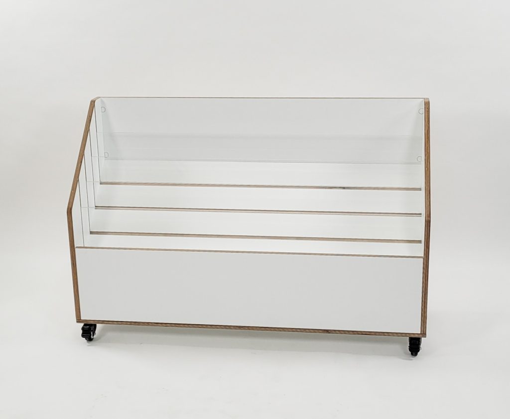 Sloping Book Shelf 1200L - Starex