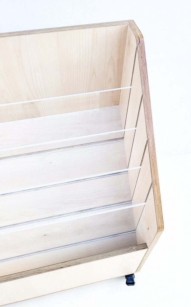 Sloping Book Shelf 1200L - Starex