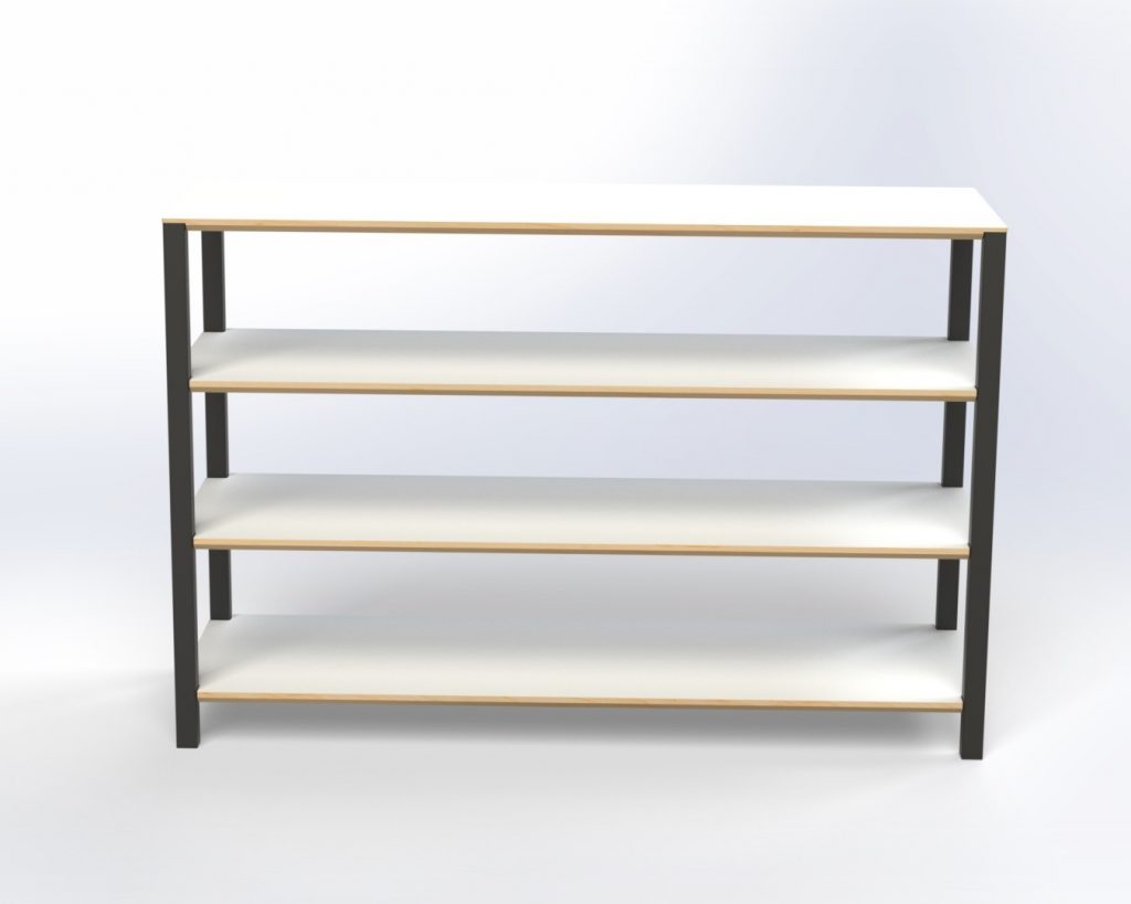 Steel 4 Tiered Shelf - Starex